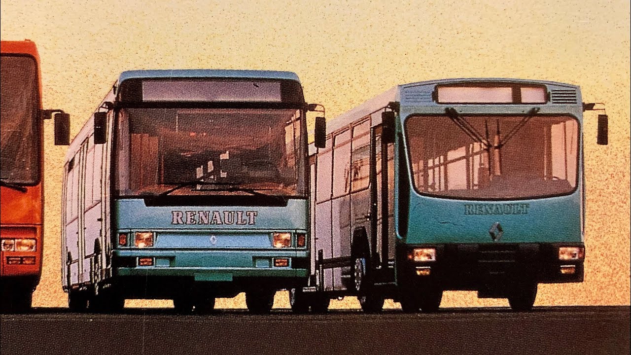 Renault Autobus Export PR180.2 R312 Allemagne Saarbrücken Dresden ...