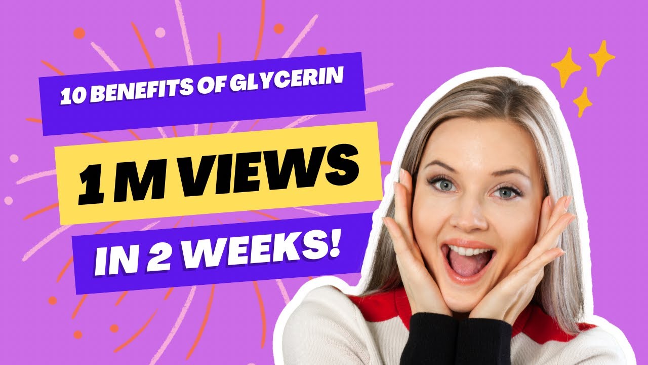 10 Most Amazing Benefits Of Glycerin #benefits #uses #glycerin #viral # ...