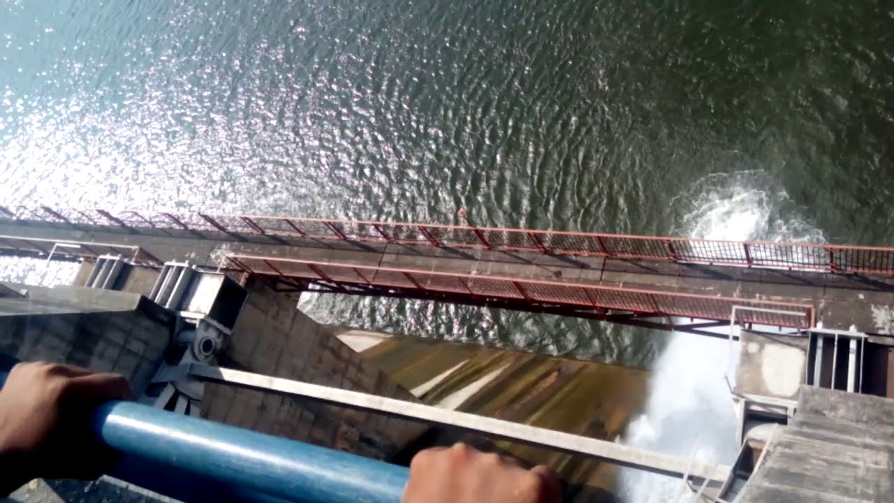 Dharoi dam | #dam #waterflow - YouTube