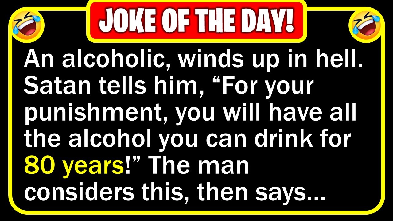 🤣 BEST JOKE OF THE DAY! - Three men are told they must spend 80 years ...