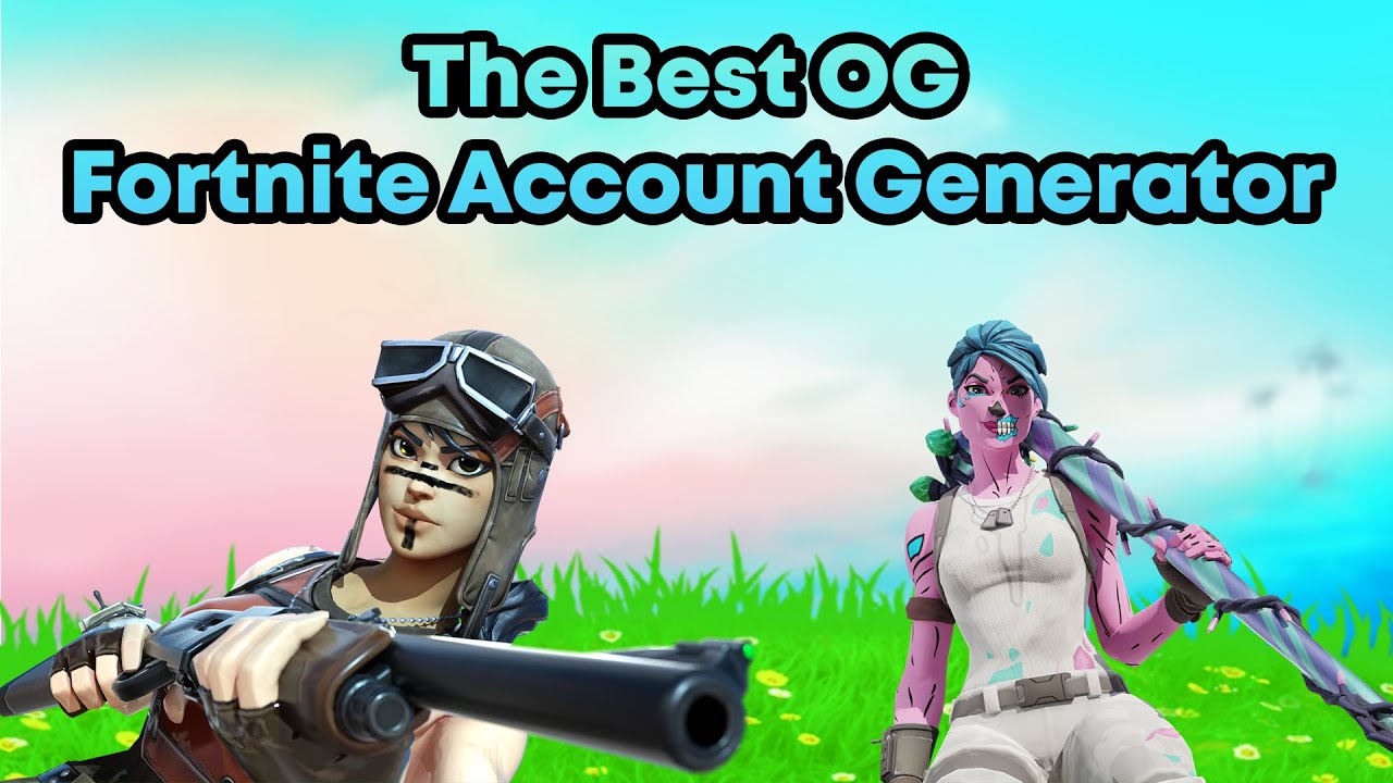 The Best *OG* Fortnite Account Generator In 2024 - YouTube