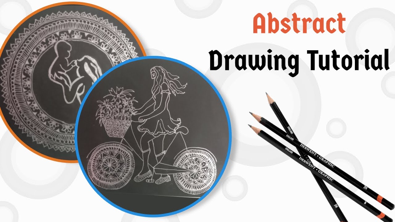 DIY | Abstract Drawing Tutorial - YouTube