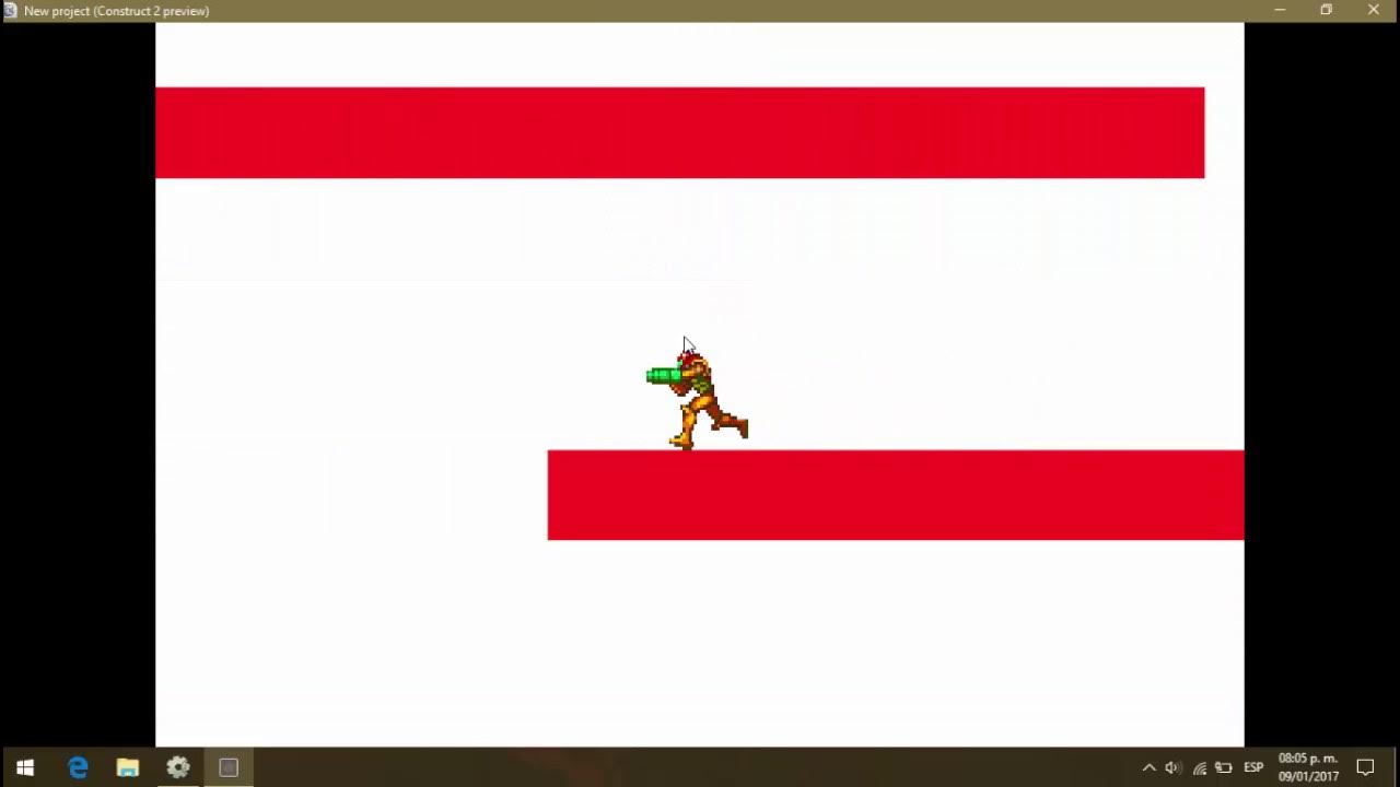 Tutoriales construct 2 Disparo en 45 y 90 grados como samus de metroid - YouTube