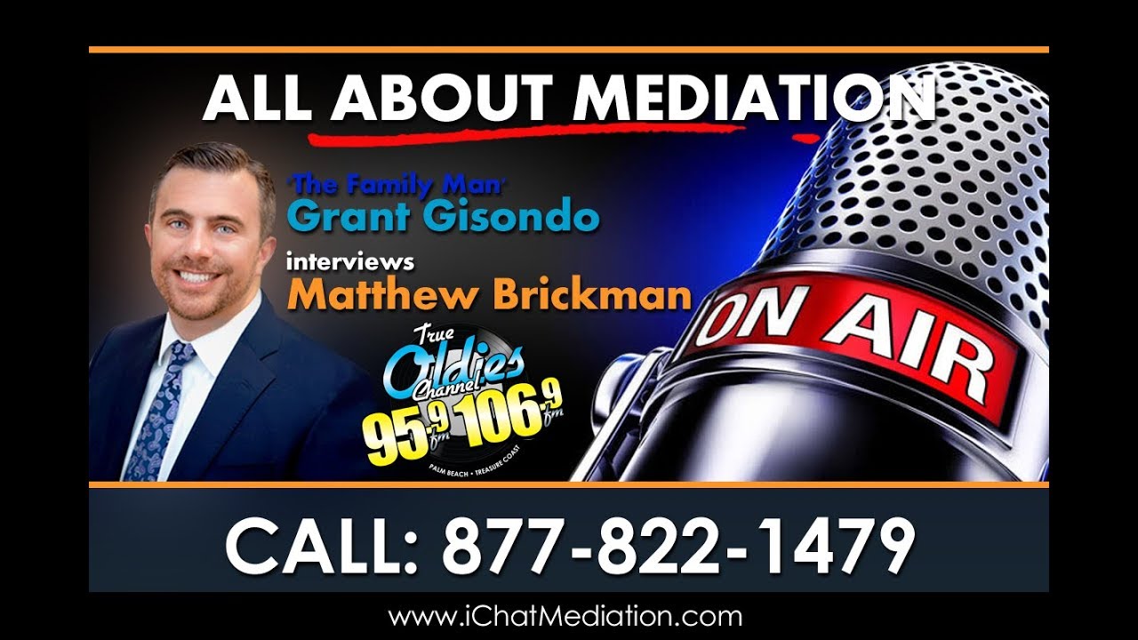 Matthew Brickman on The Family Man radio show: All About Mediation ...