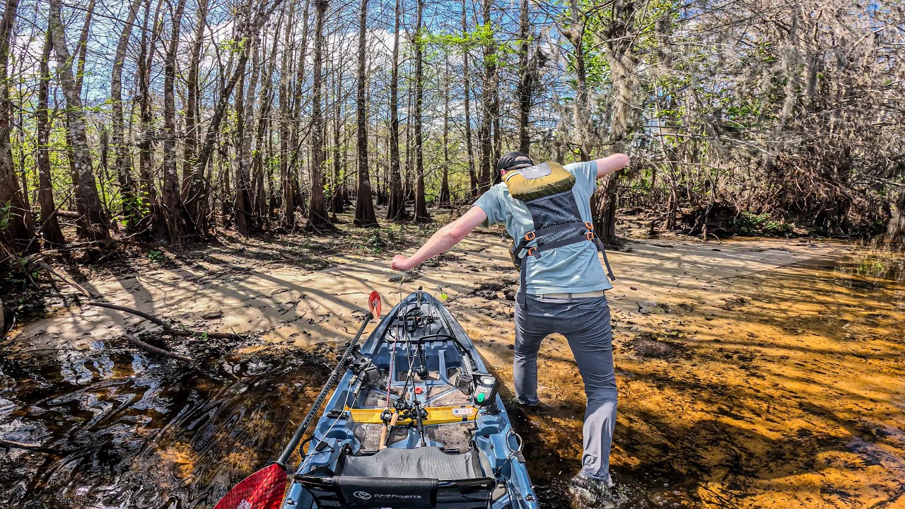 We Came to Florida for Giant Bass… (Kayak Fishing Brutal Spring Cold ...