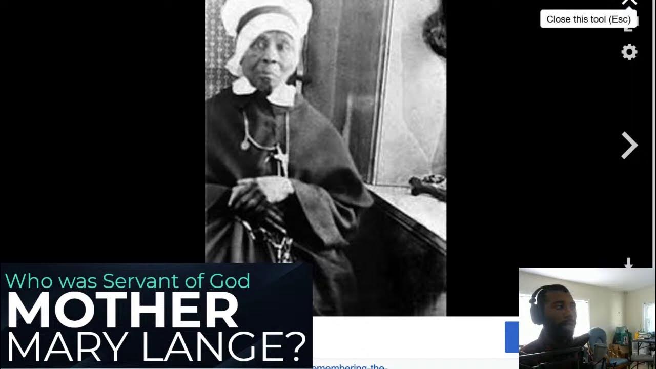 Who was Servant of God Mother Mary Lange? A Black History Biography ...