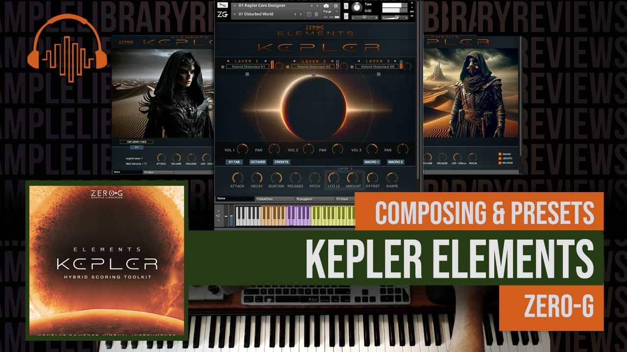 Composing & Presets of Kepler Elements by Zero-G - YouTube