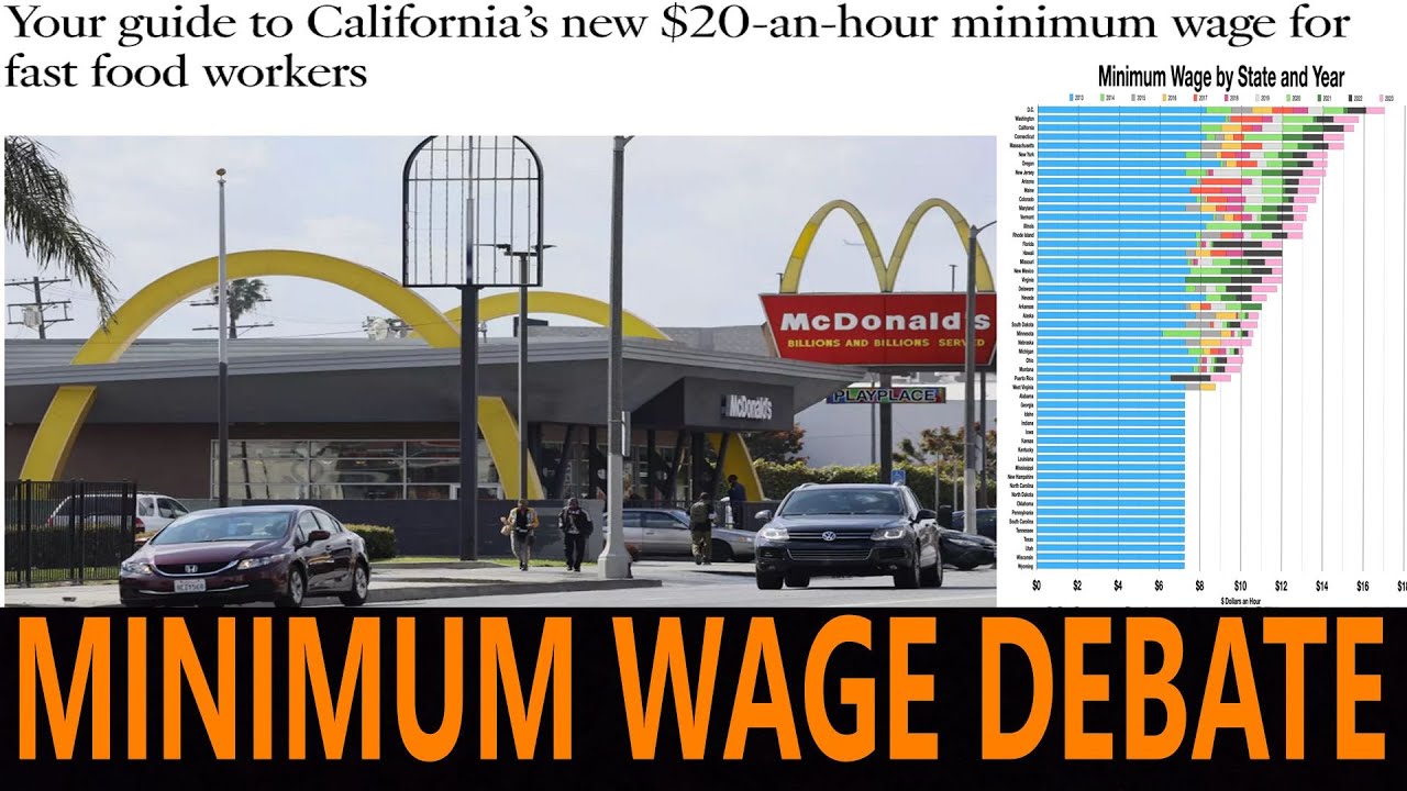MINIMUM WAGE DEBATE AND CALIFORNIA $20 PROVES ANY NUMBER IS A FAIL ...