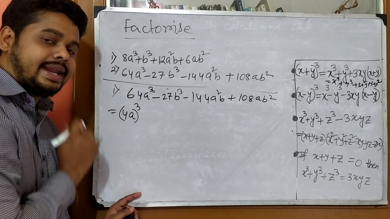 Polynomial/Class-IX/Part-10/Solution of problems related to Cubic ...