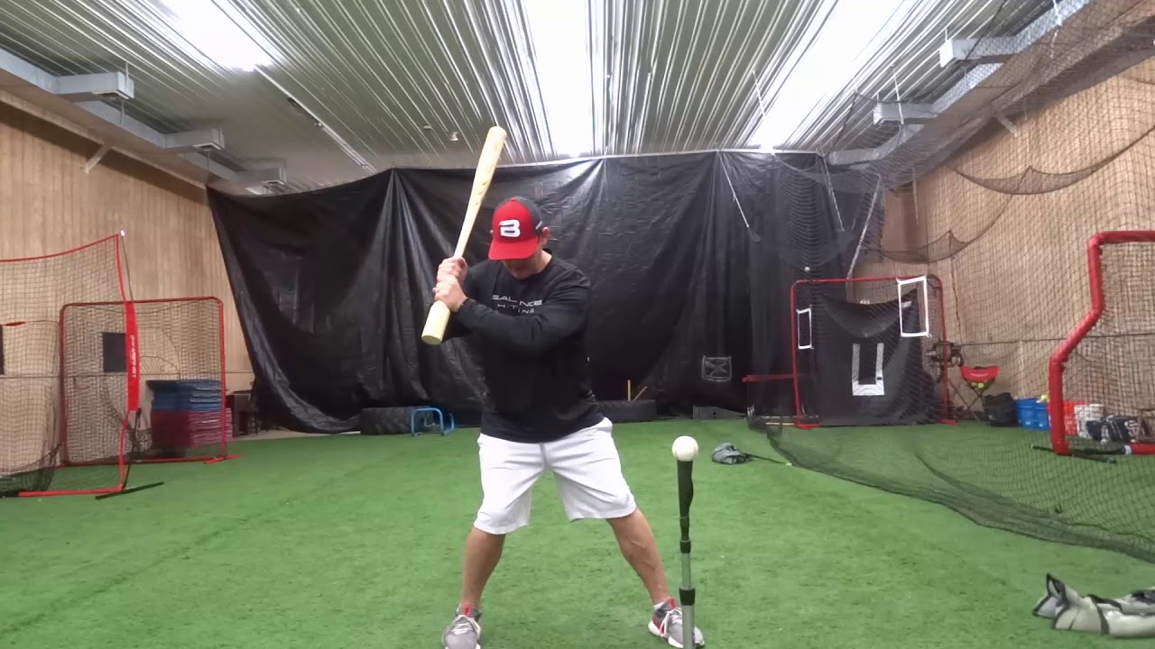 Balance Bat Hitting Approach - YouTube