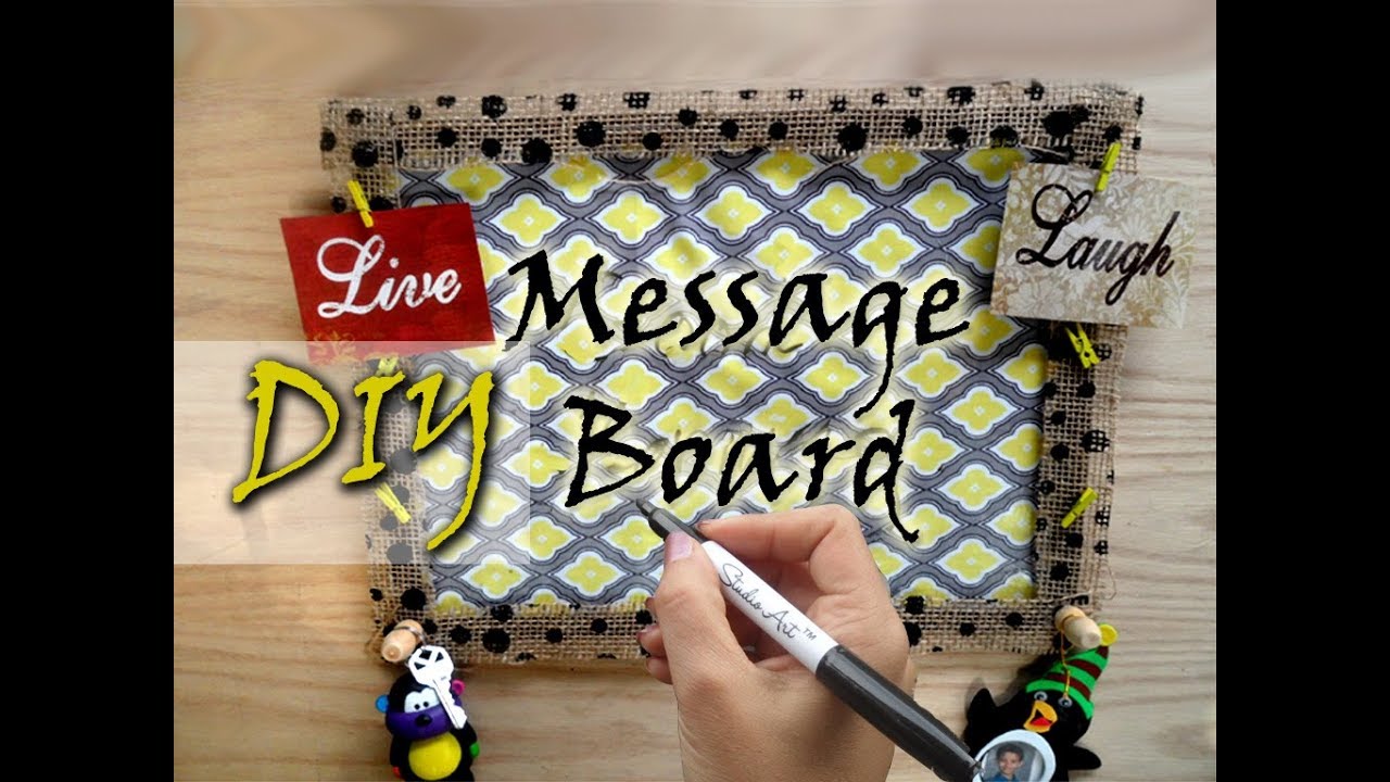 DIY dollar tree Multi purpose Message board, in $3 budget Cheap Dry ...