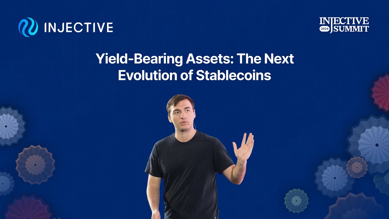 Yield-Bearing Assets: The Next Evolution of Stablecoins by Nick van Eck | Injective Summit 2024 ...