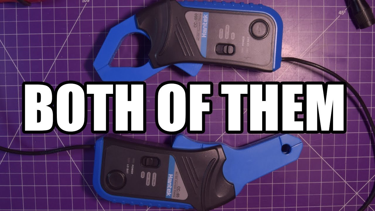Hantek CC-65 and CC-650 Current Clamps - Unboxing and First Look! - YouTube
