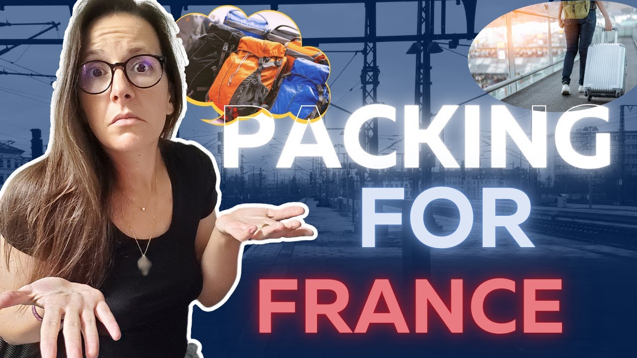 Pack for France in Summer: clothes vocabulary in French ☀️🧳 - YouTube