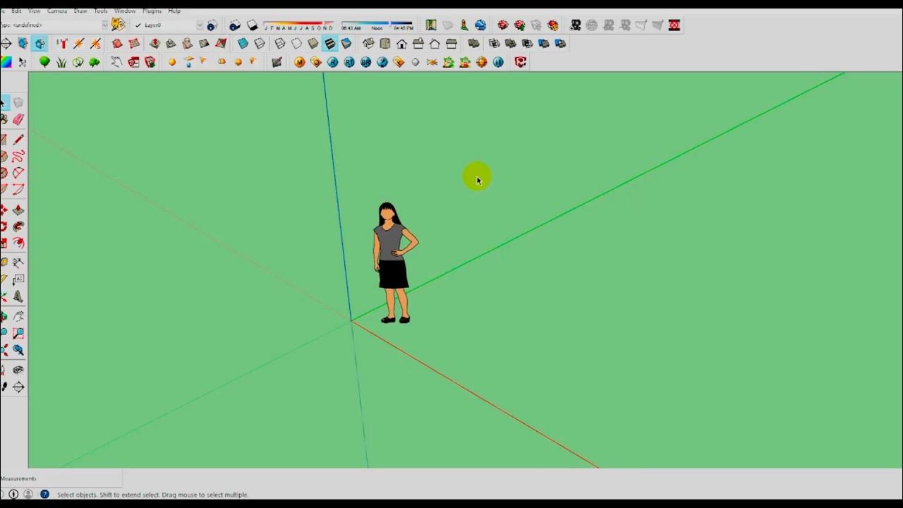 Ruby Code editor សម្រាប់កម្មវិធី Sketchup - YouTube