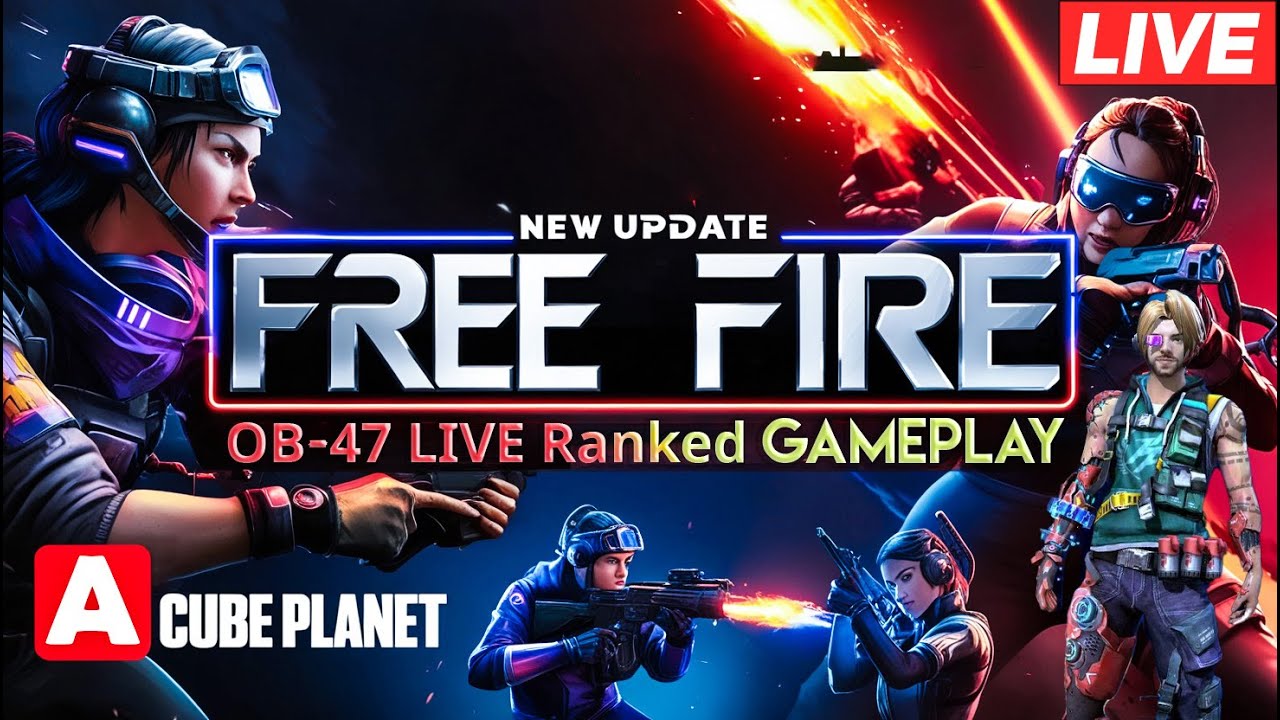 FREE FIRE🔥🔥RANKED LIVE with season 8 here! | Season 8 FREE FIRE LIVE ...