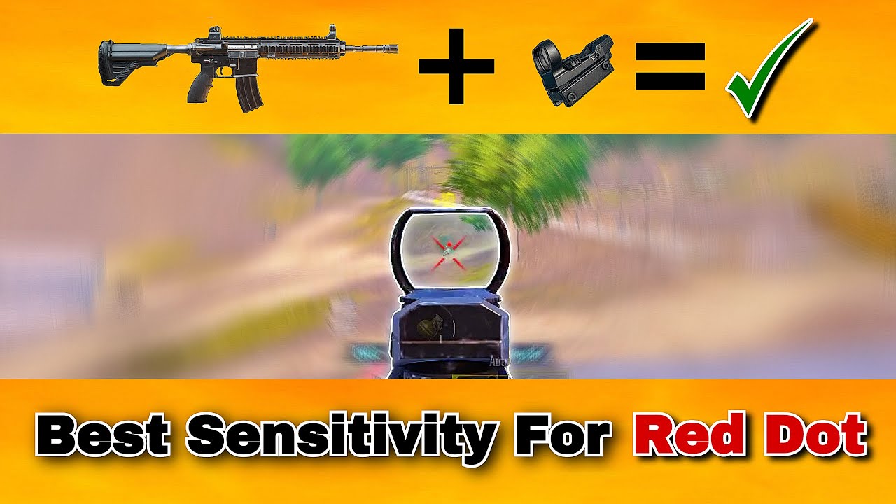 Pubg mobile best Red Dot sensitivity☑️zero recoil new sensitivity ...
