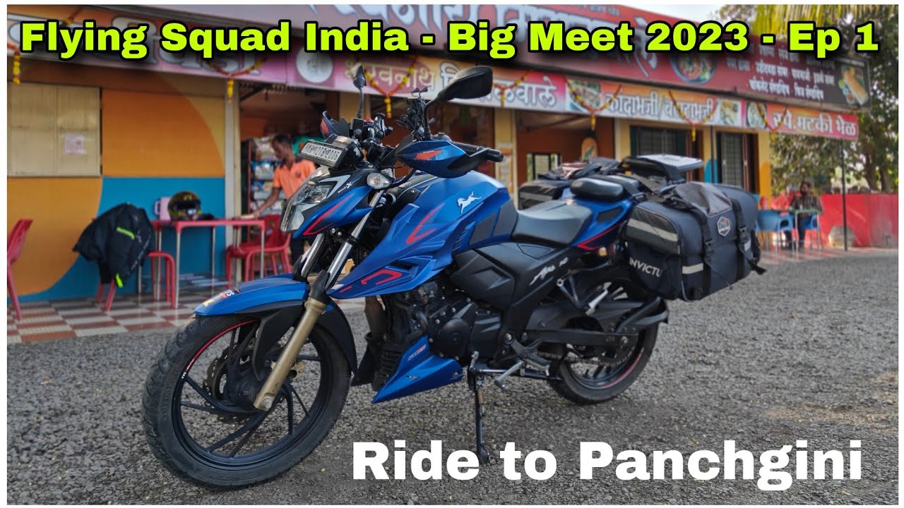 Flying Squad India Big Meet 2023 EP1 | Quick Ride to Panchgini on my ...