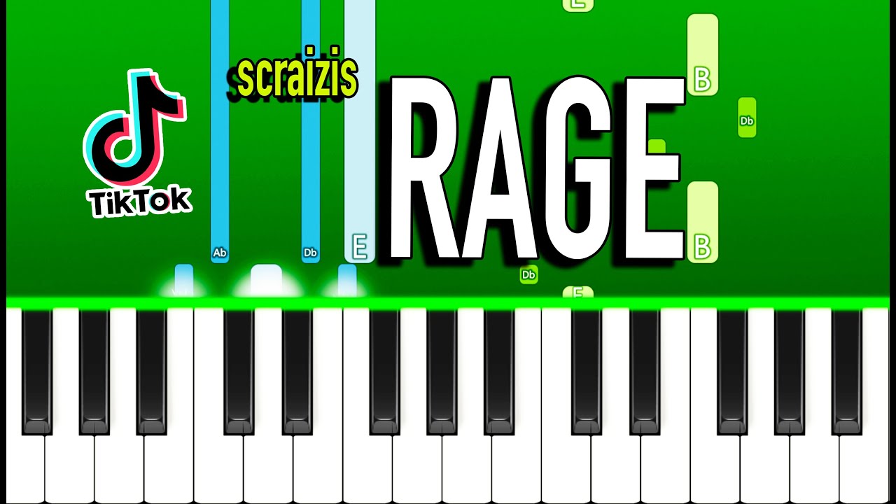 scraizis - RAGE (Piano Tutorial) - YouTube