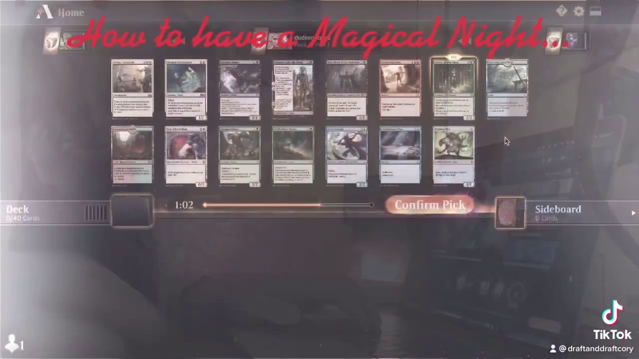 How to have a magical night...MtGA style! - YouTube