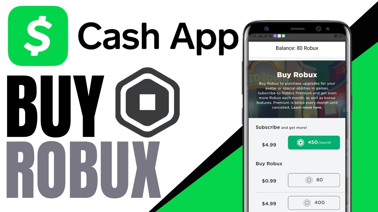 How To Buy Robux With Cash App On Mobile | (Quick & Easyt 2024) - YouTube