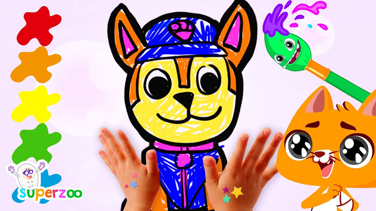 NEW! Let's draw a dog with the Superzoo team!🐕 - YouTube