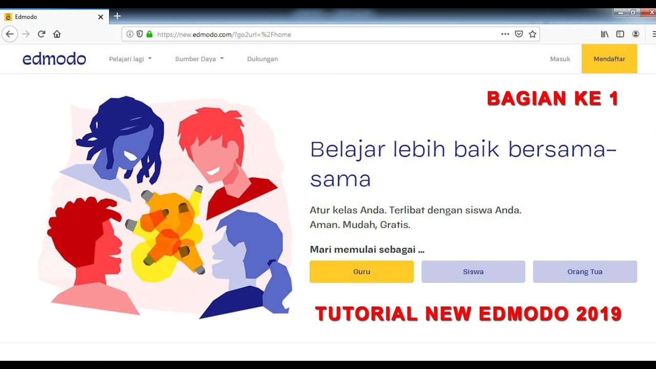 New Edmodo 2019 - Part 1 - Membuat Akun Edmodo Untuk Guru & Siswa - YouTube
