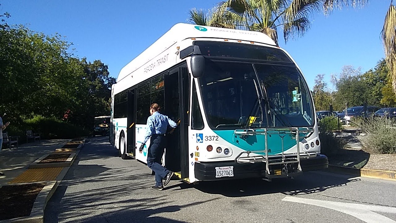 2017 Pasadena Transit ENC EZ RIDER II BRT 3372 - YouTube