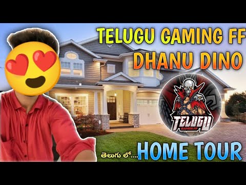 telugu gaming FF Dhanu dino home tour video in telugu Dhanu dino home ...