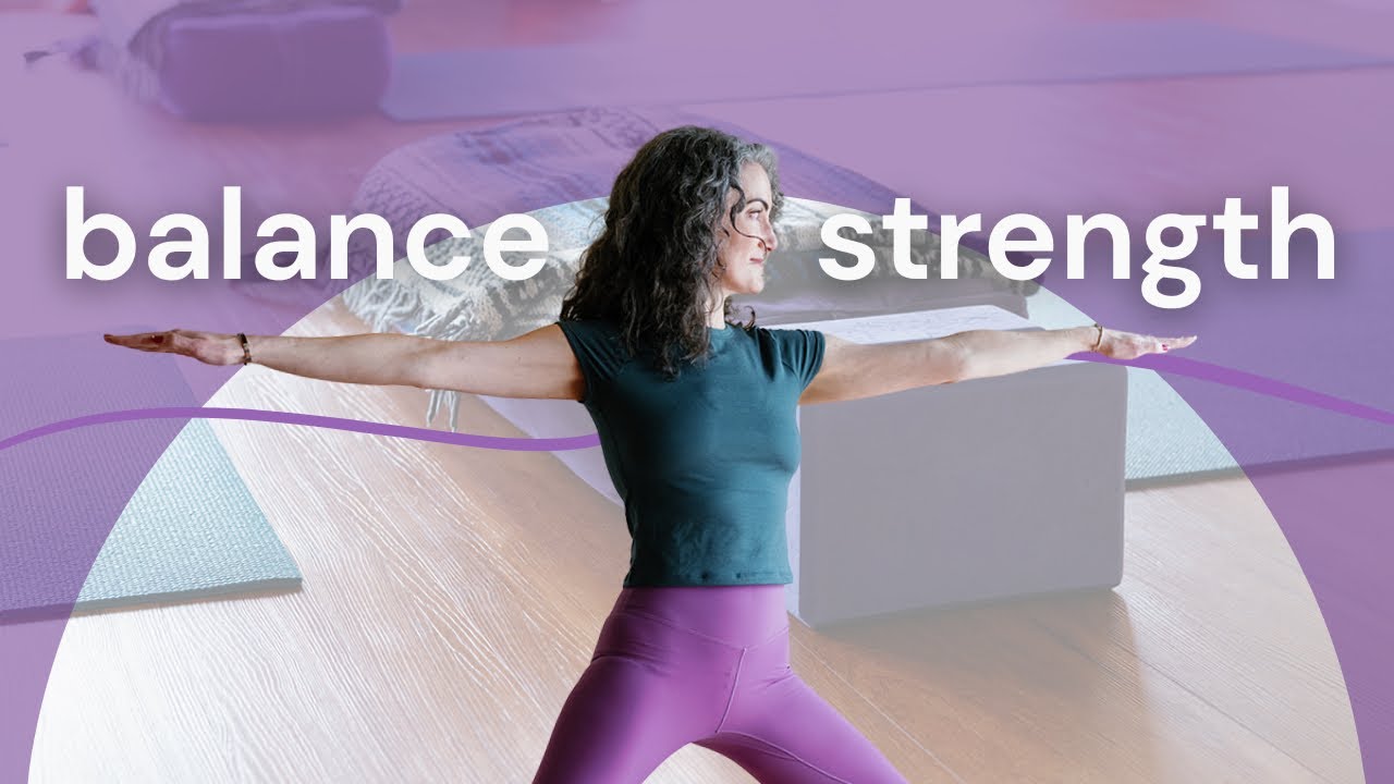 No Mat Needed! Standing Yoga Flow for Balance & Strength | Hands-Free ...
