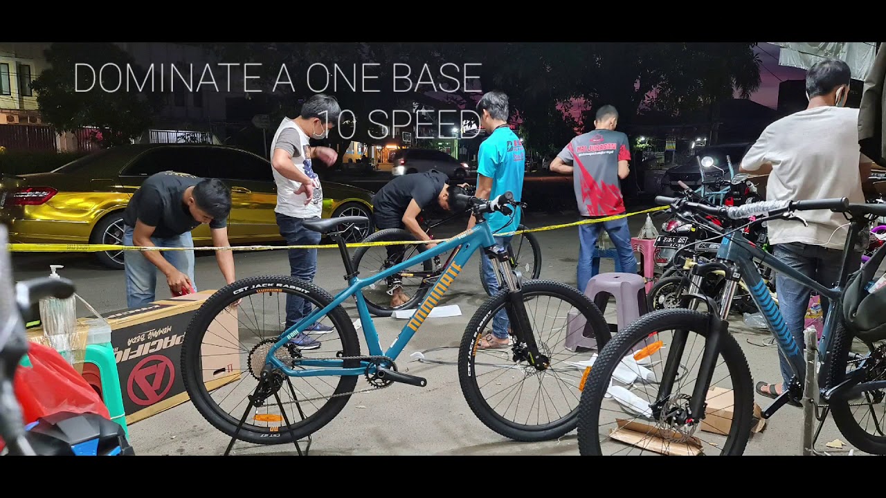 MTB Dominate A One Base 10S dan Comp 11S ⭐⭐⭐⭐⭐ Frame Alloy Smart ...
