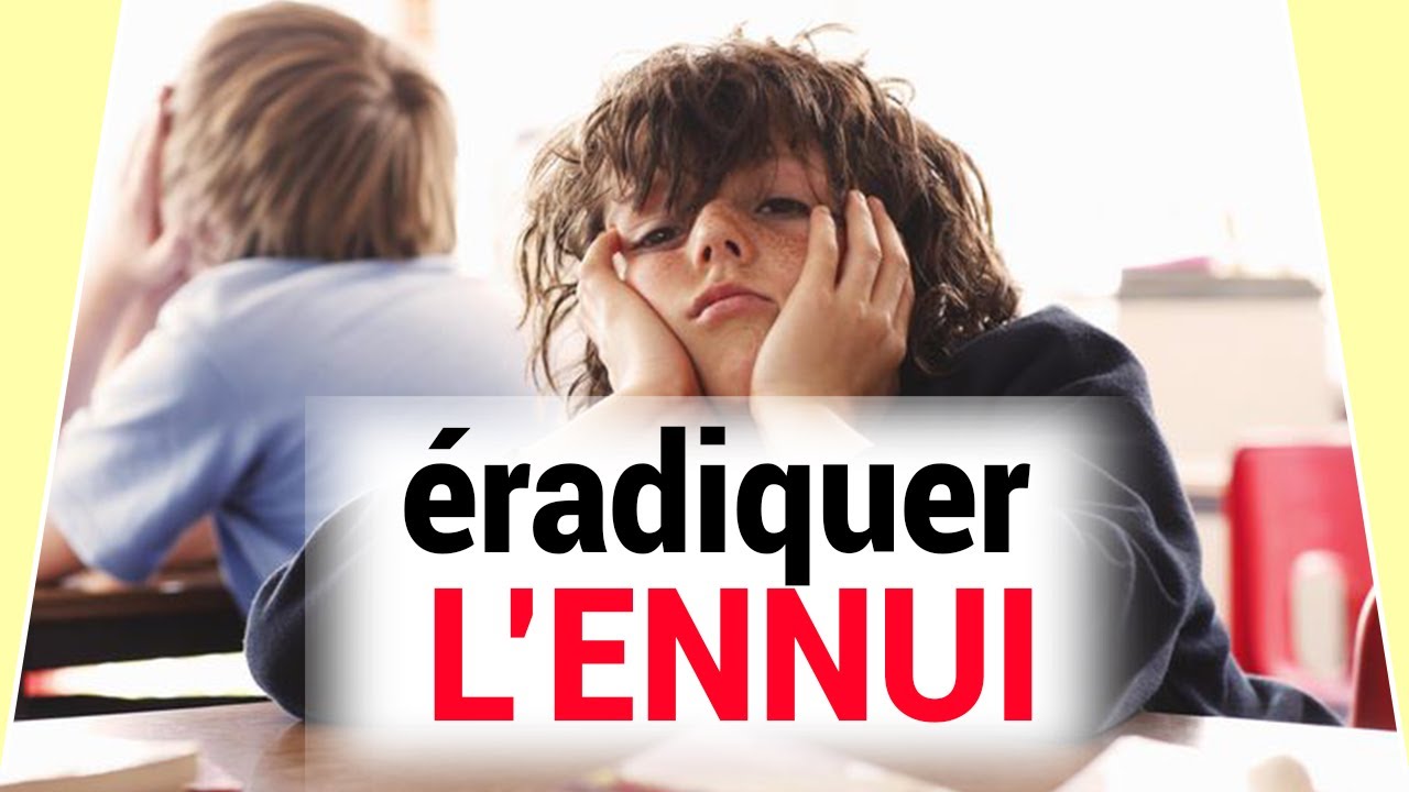 Éradiquer l'ennui à l'école : j'ai besoin de vous ! - YouTube