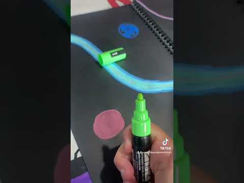 Drawing space just for fun # posca - YouTube