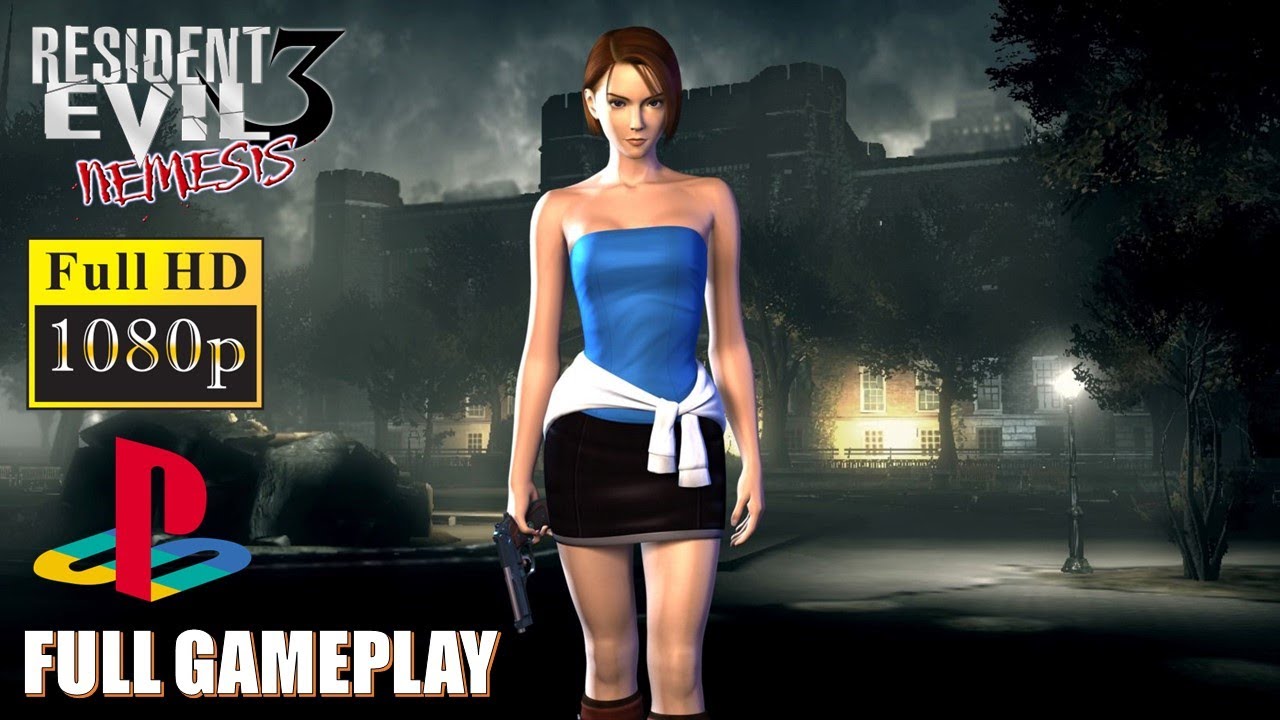 RESIDENT EVIL 3 (1999) | FULL GAMEPLAY | 1080 FULL HD - YouTube