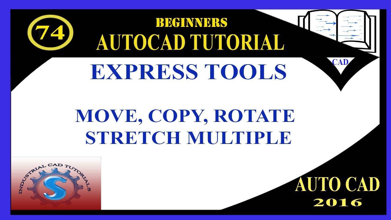 STRETCH MULTIPLE || MODIFY EXPRESS TOOLS || BASIC TUTORIALS FOR ...