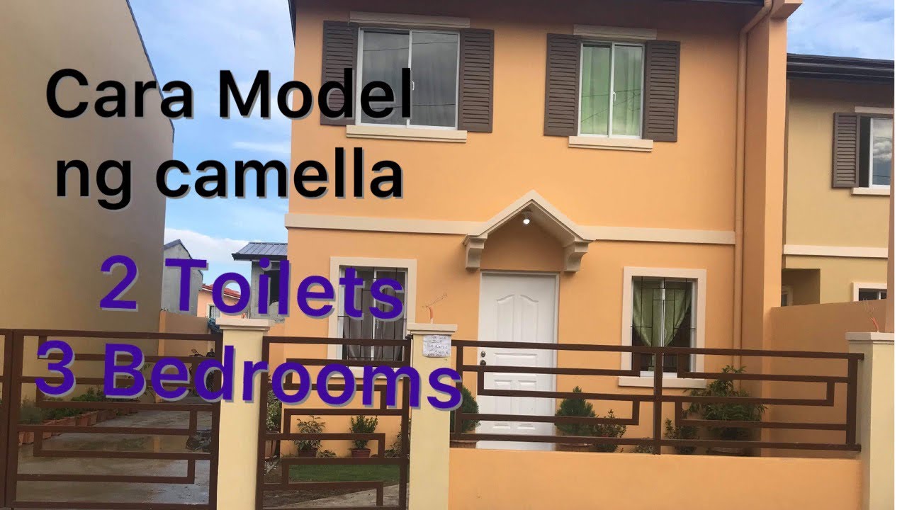 Camella homes | CARA MODEL single fire wall | Camella Cerritos cdo ...
