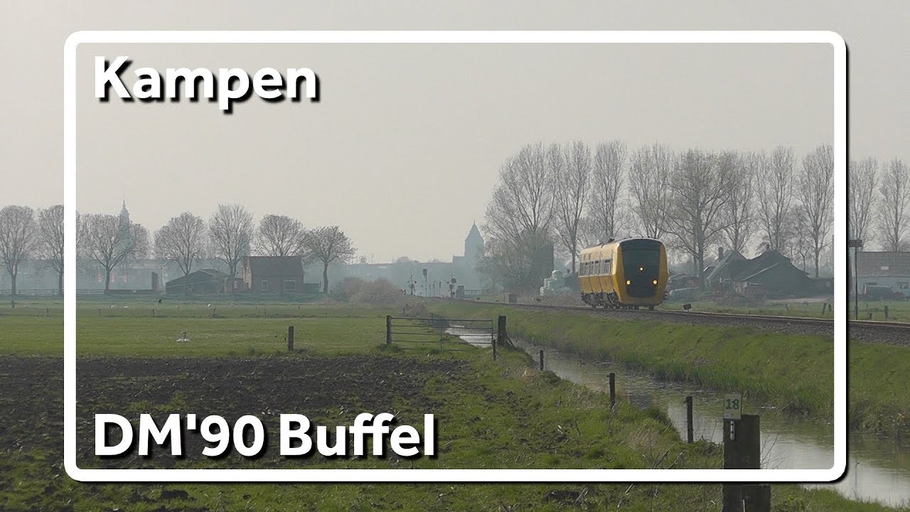 DM'90 Buffel door weilanden bij Kampen! - YouTube
