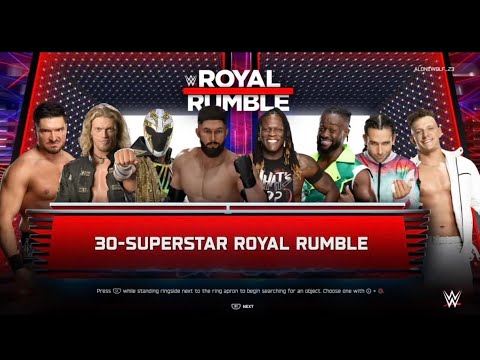 “I Almost Won the Royal Rumble from Start to Finish… 😤 | WWE 2K25 ...