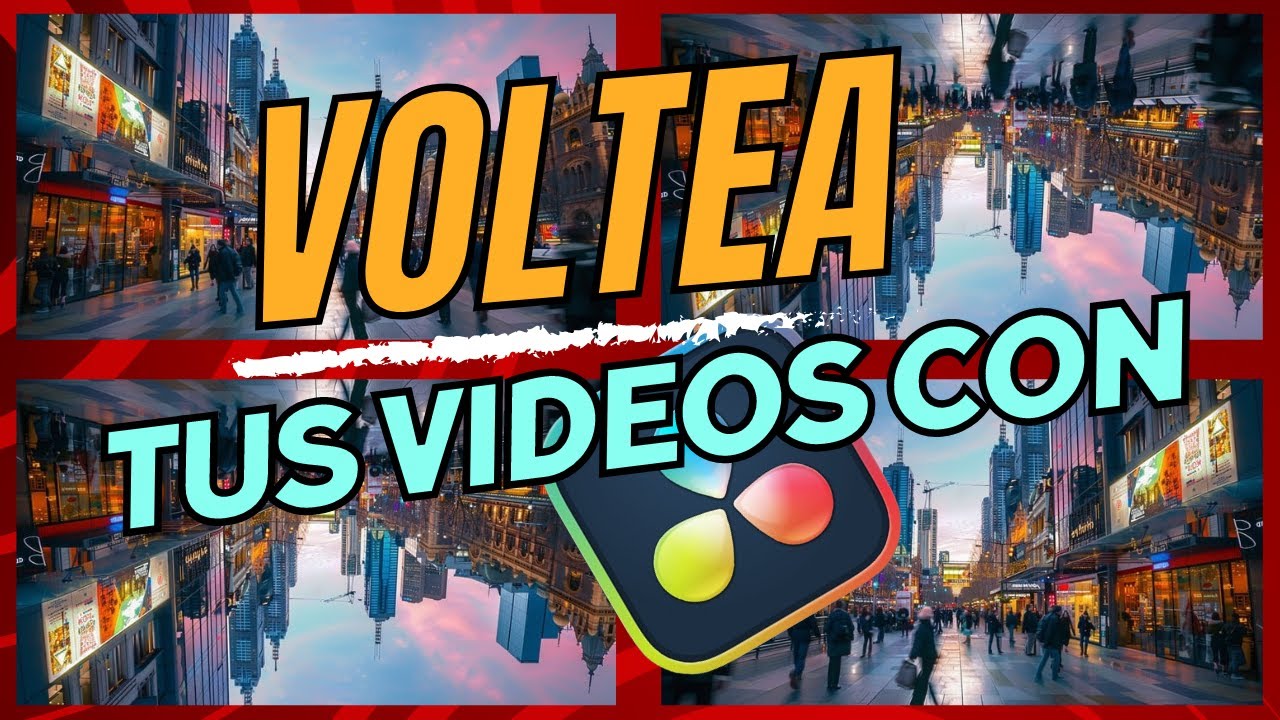 Cómo Girar y Voltear Imágenes y Videos en DaVinci Resolve ¡Fácil y ...
