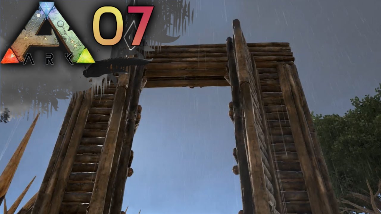ARK: SURVIVAL EVOLVED E07 - The Jurassic Gate!! | Docm77 [1080p] - YouTube