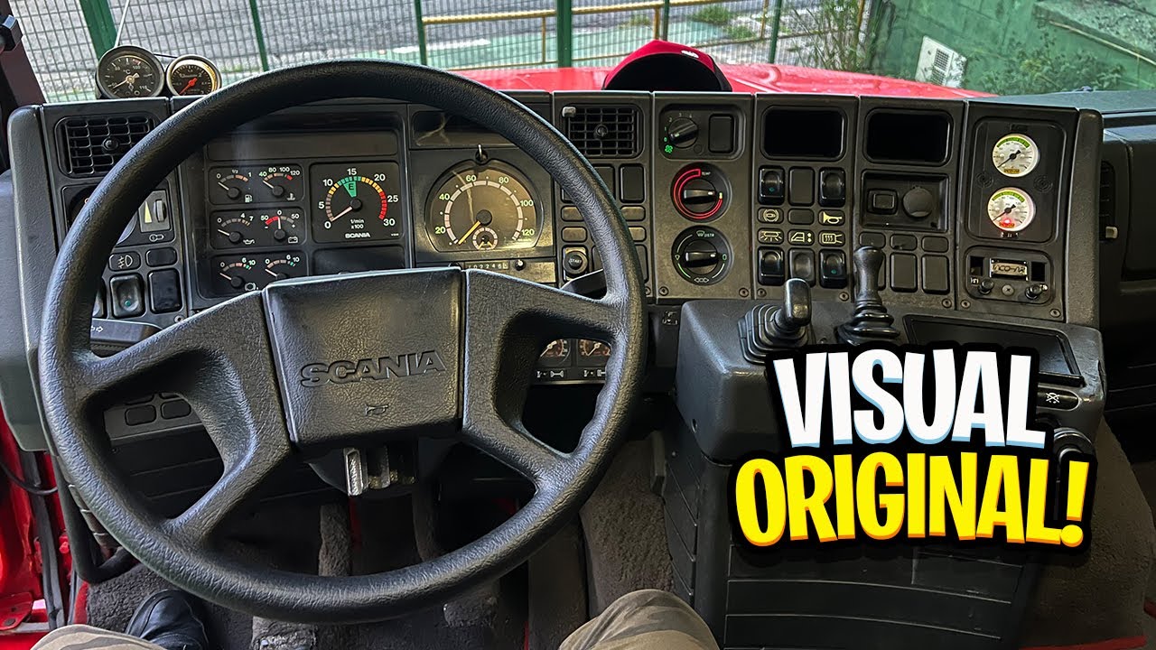 ENCONTREI UM PROFISSIONAL QUE FAZ O VOLANTE DA SCANIA 113 REDUZIDO ...