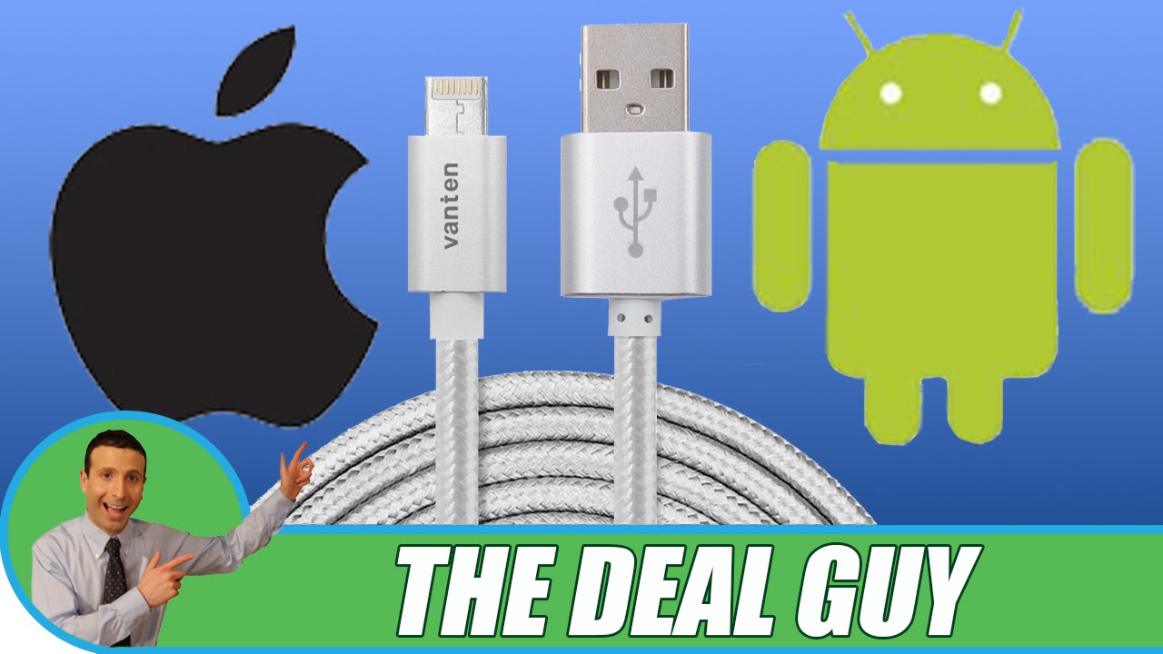 📱 USB Charge Cable Phone Review Universal for iPhone & Android!! - YouTube