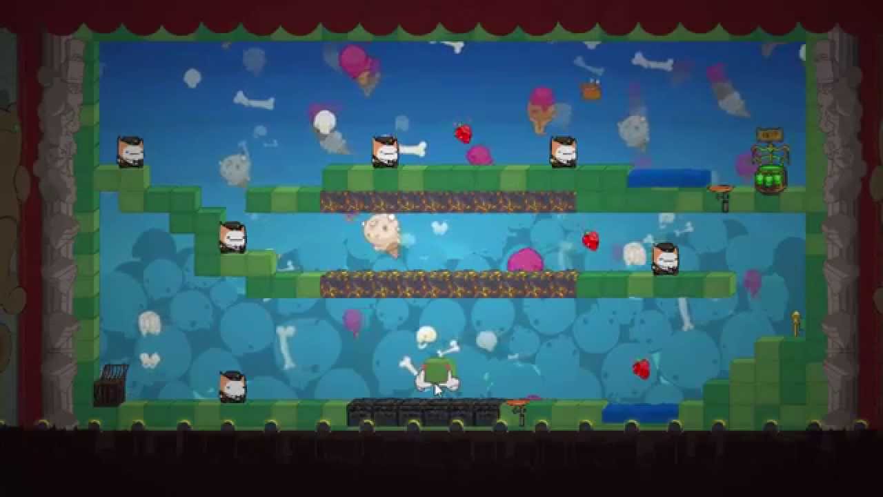 Battleblock Theater: My First Created Level - YouTube