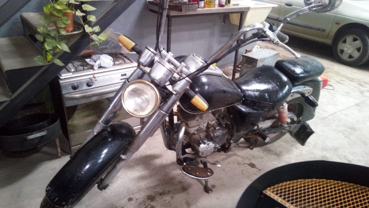 Proyecto / Reforma / Modificación / Moto Gilera YL 200 Tipo "BOBBER" (1 ...