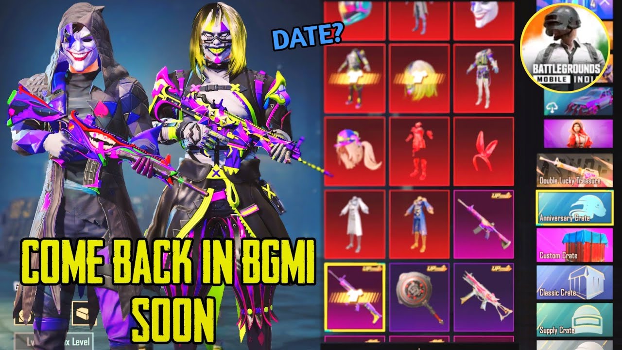 THE FOOL SET AND THE FOOL M416 COMING SOON IN BGMI RELEASE DATE? (HINDI ...