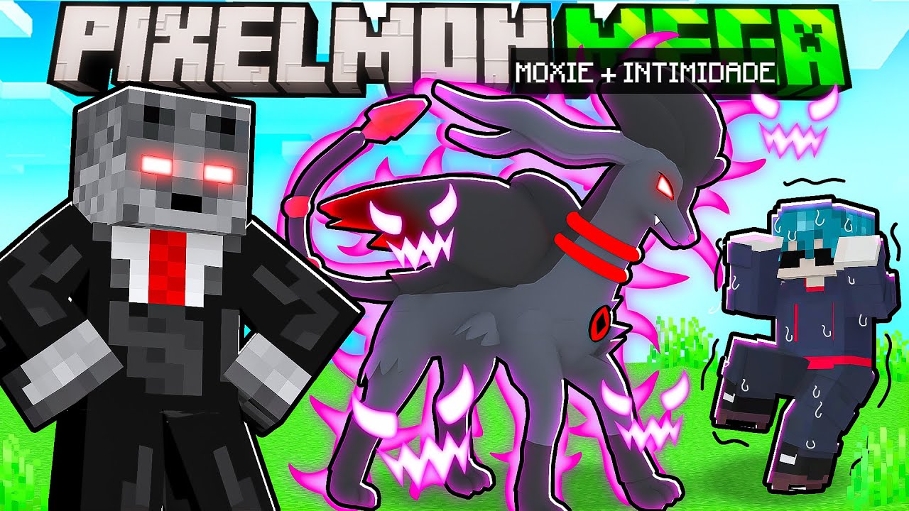 MEGA MIGHTYENA... O NOVO POKEMON MAIS OP DO PIXELMON MEGA NASCEU NO ...