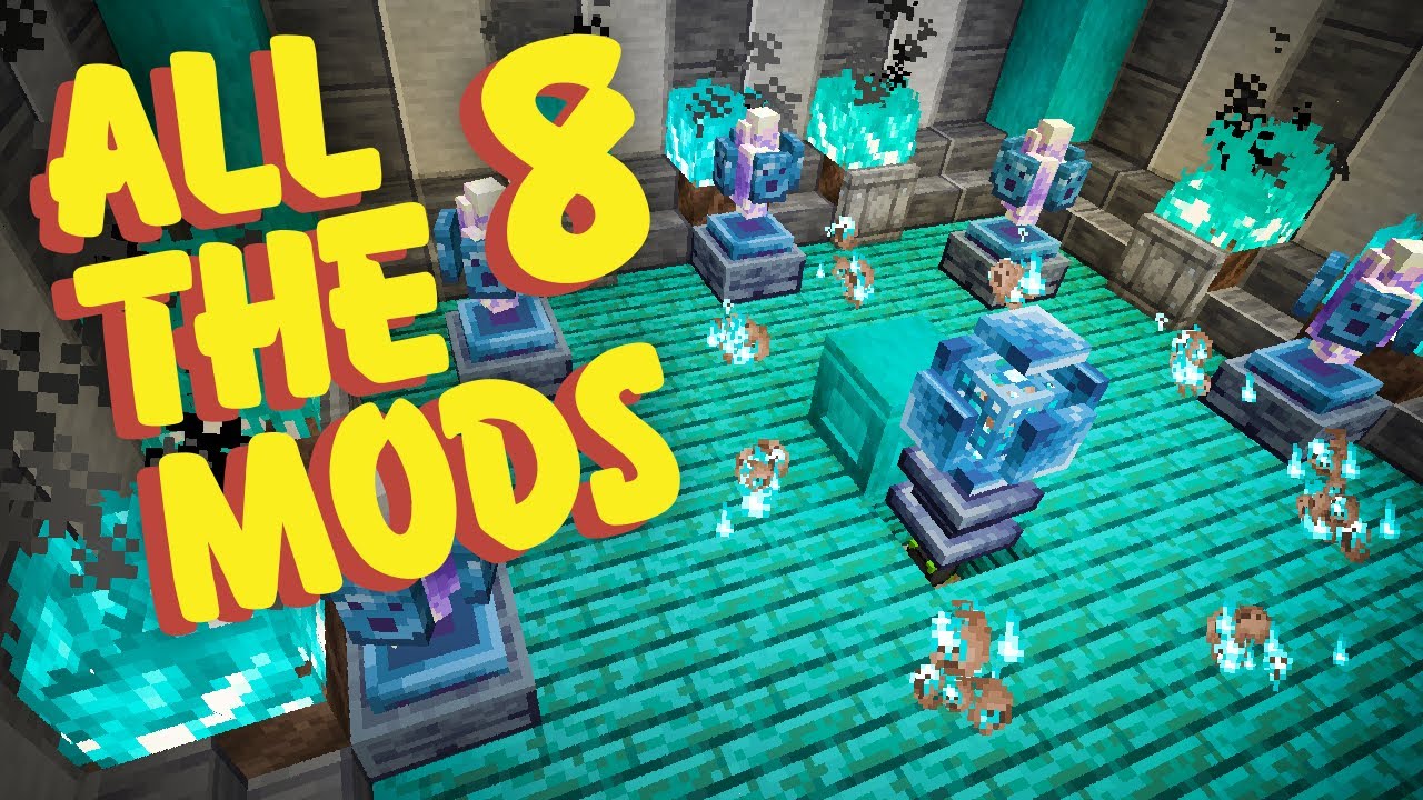 All The Mods 8 Ep. 35 Spirit Spawner Using Vitalize Mod - YouTube