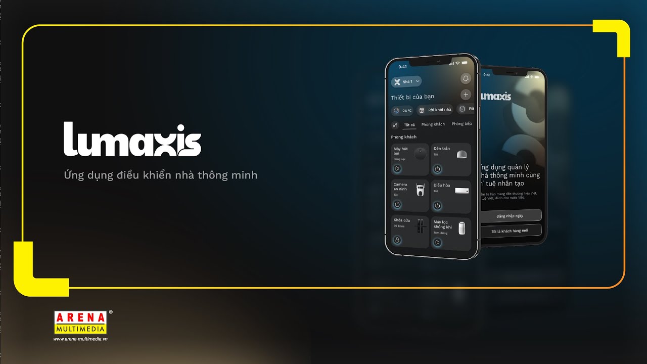 ĐỒ ÁN SEM 2 | Ứng dụng Quản lý nhà thông minh LUMAXIS | Arena Multimedia - YouTube