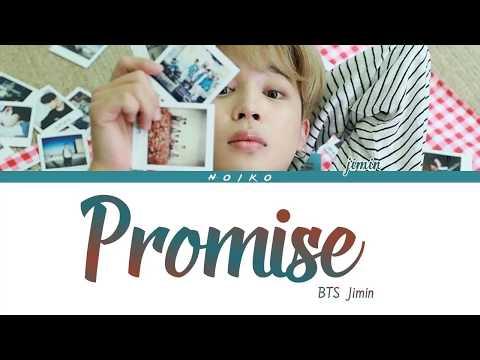 BTS JIMIN (지민) - 'Promise' (약속) Lyrics [Color Coded_Han_Rom_Eng]