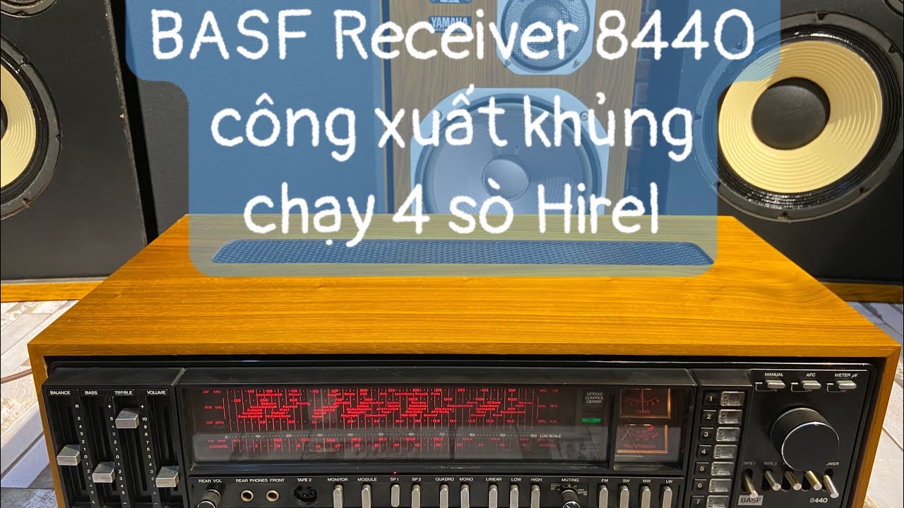 Quá hiếm gặp trên thị trường audio BASF 8440 chất âm châu âu chạy 4 sò ...